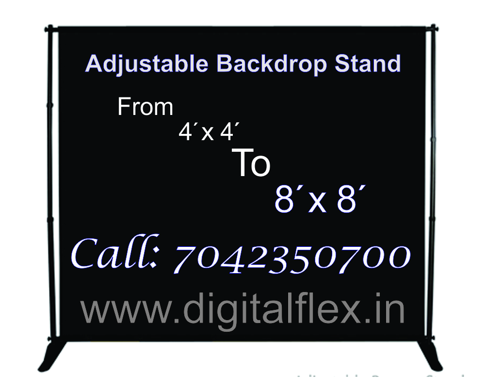 Flex Backdrop Printing - Fabrication & Installation Services